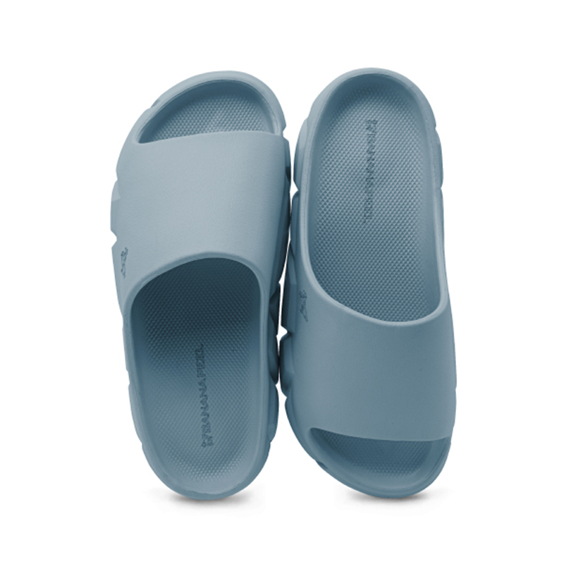 Kai Unisex Slides - Azure - Banana Peel